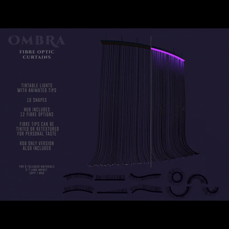 Abnormality: Ombra - Fibre Optic Curtains